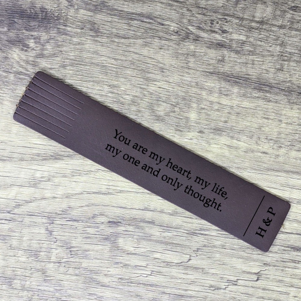 &You are my heart my life my one and only thought& Personalisable Real ...