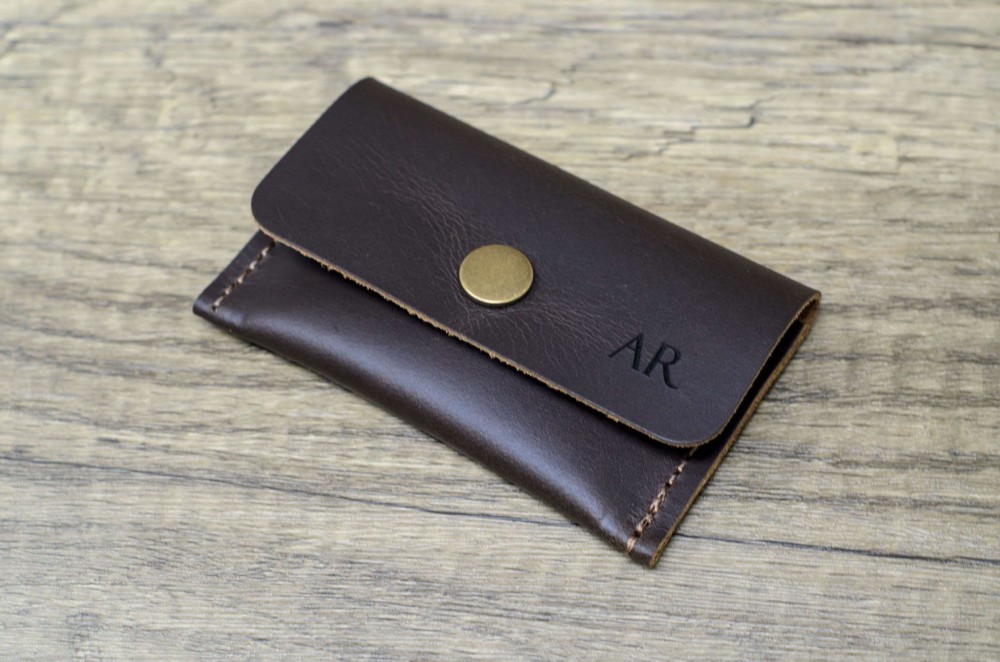 Personalisable Full Leather Key Case Holder Wallet - Ashford Ridge